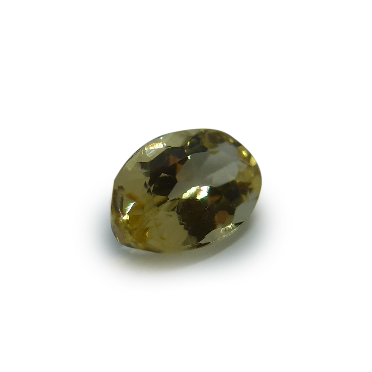 Topaze Impériale Taillée Ovale | Gemmes Pierres Précieuses
